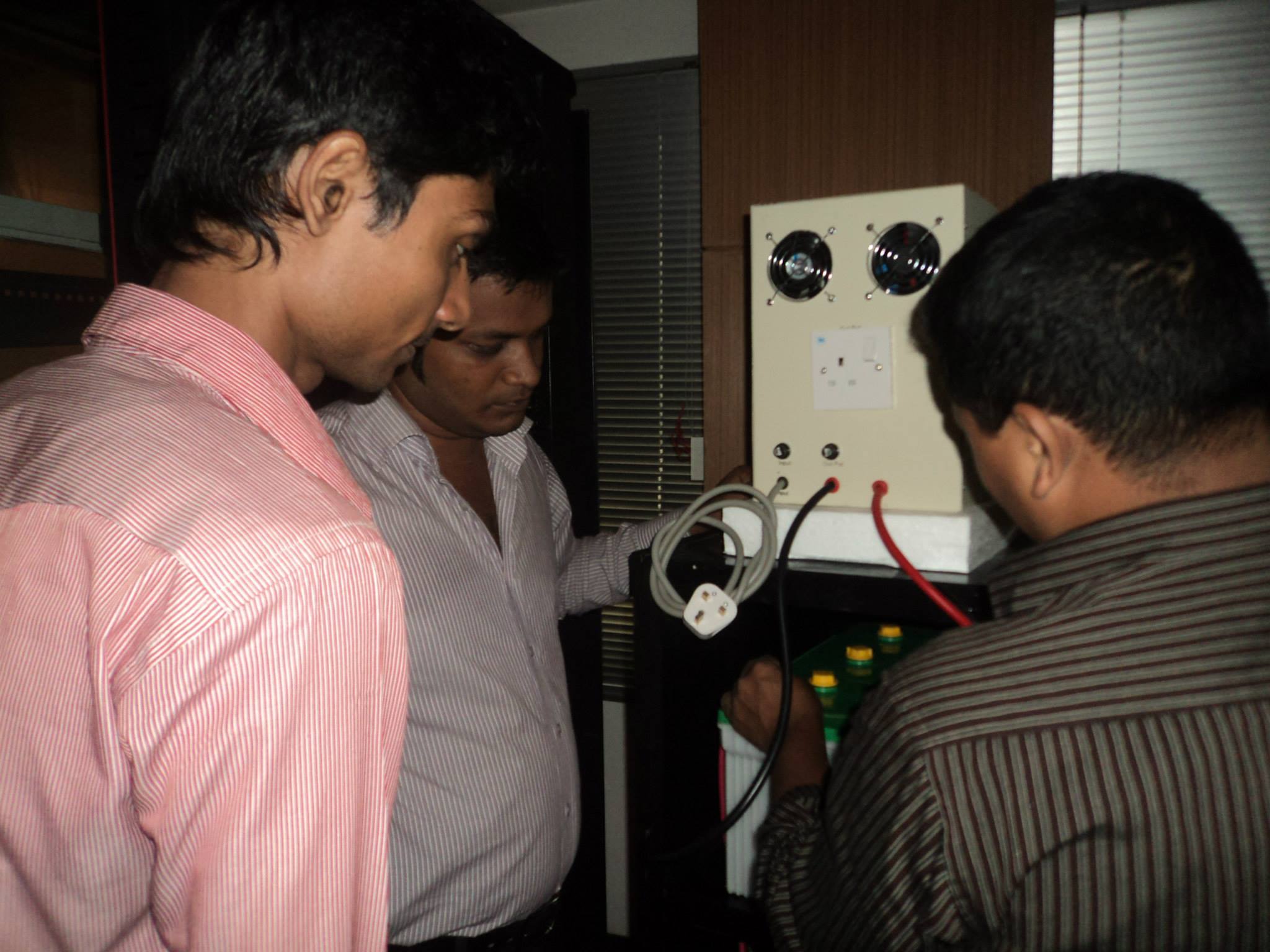 Aamar Foods Ltd. : 2 x 3 KVA Long Backup UPS Installation - Best Solar ...