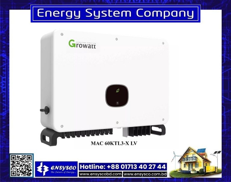 Growatt MAC 50KTL3-X-LV 50 KW On Grid Solar Inverter Price in Bangladesh